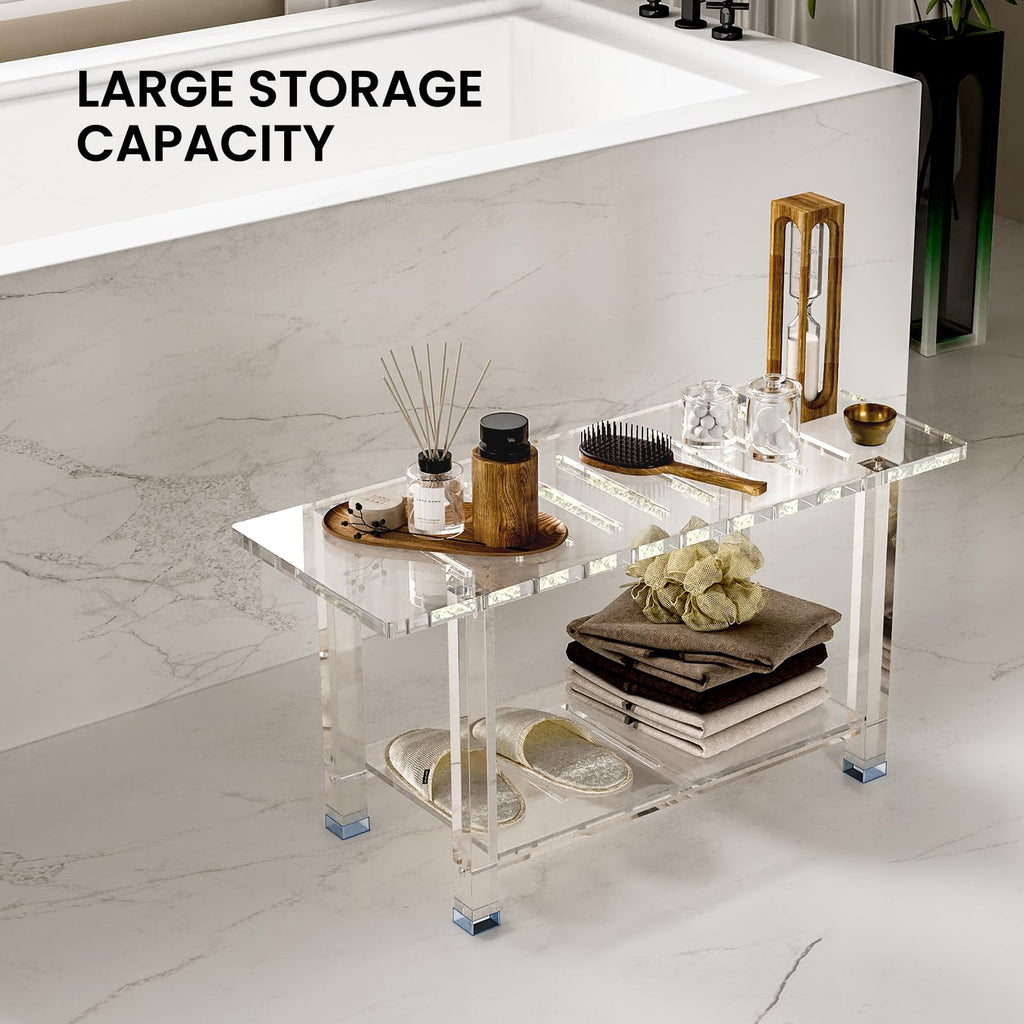 Acrylic Shower Bench | From Where