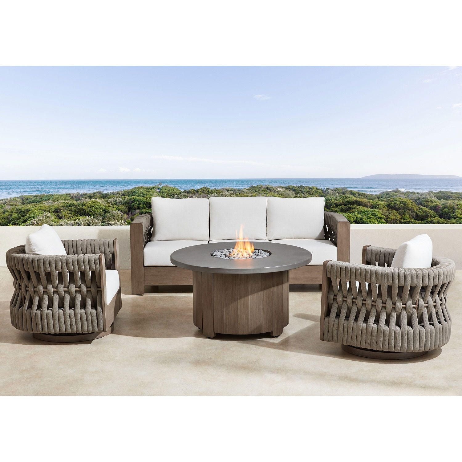 Halifax 4-Piece Set with Fire Pit | From Where
