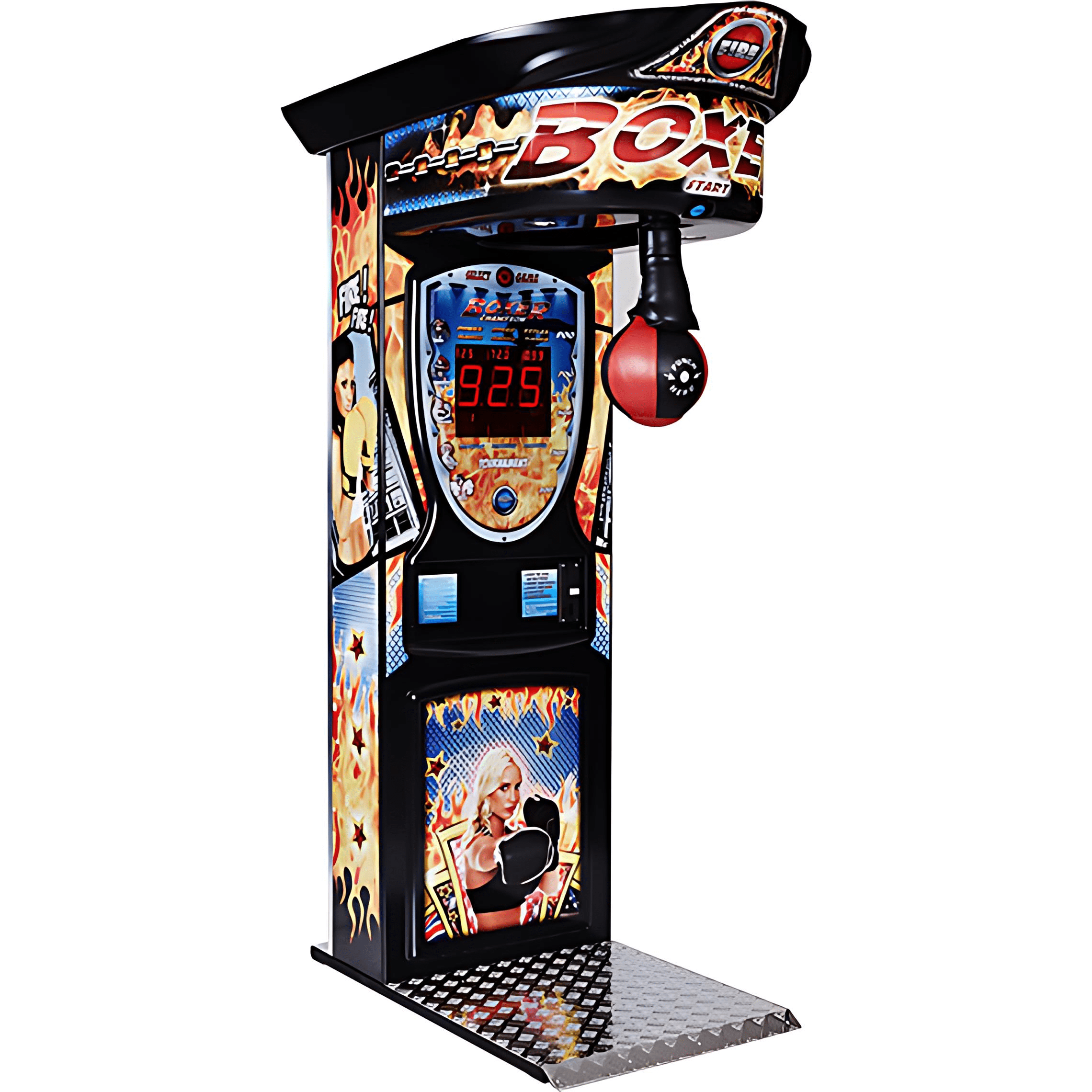 Kalkomat Boxer Fire Arcade Game | From Where