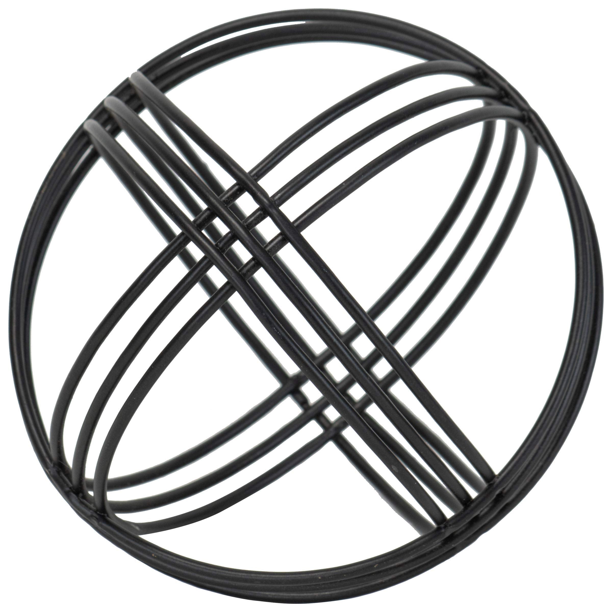 Metal Plaid Sculpture Table Top Décor - From Where