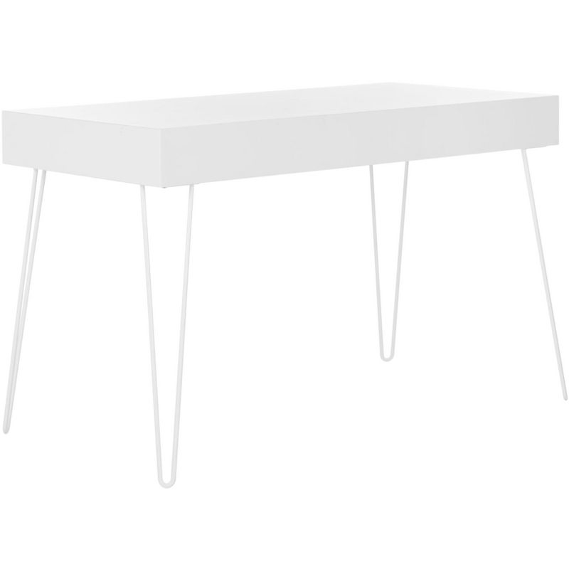 Matte White Cade Desk - From Where